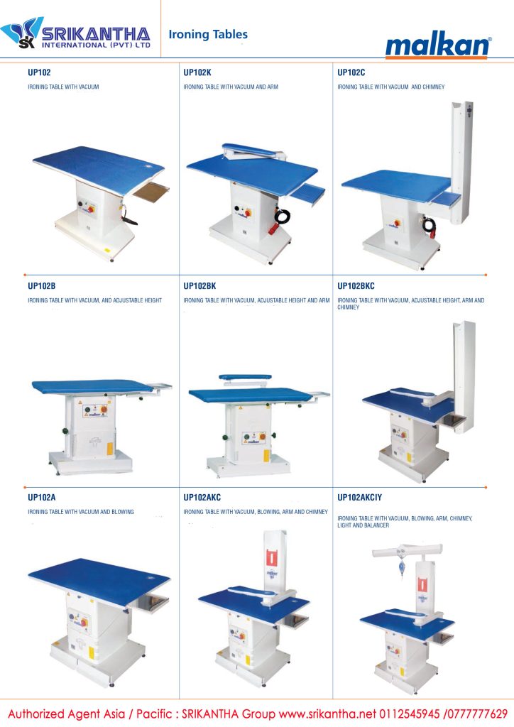 Ironing Tables – SRIKANTHA International Pvt Ltd