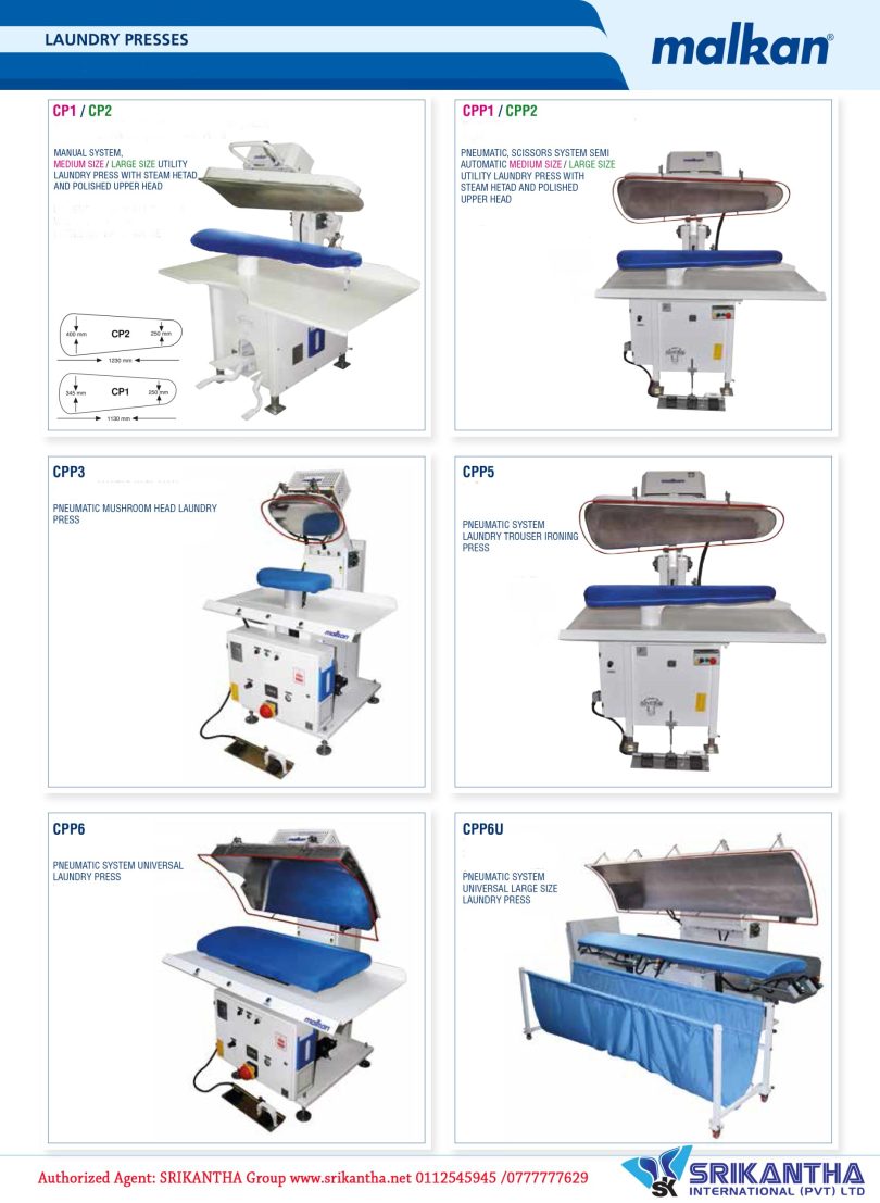 Laundry Press – SRIKANTHA International Pvt Ltd